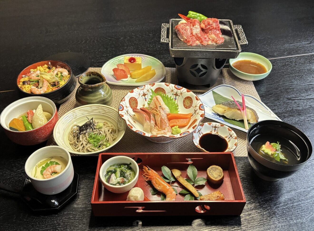 お食事 – 会席料理